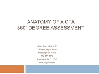 Identifying High Performing CPA's | PPT