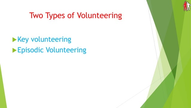 Identifying key volunteers role | PPT