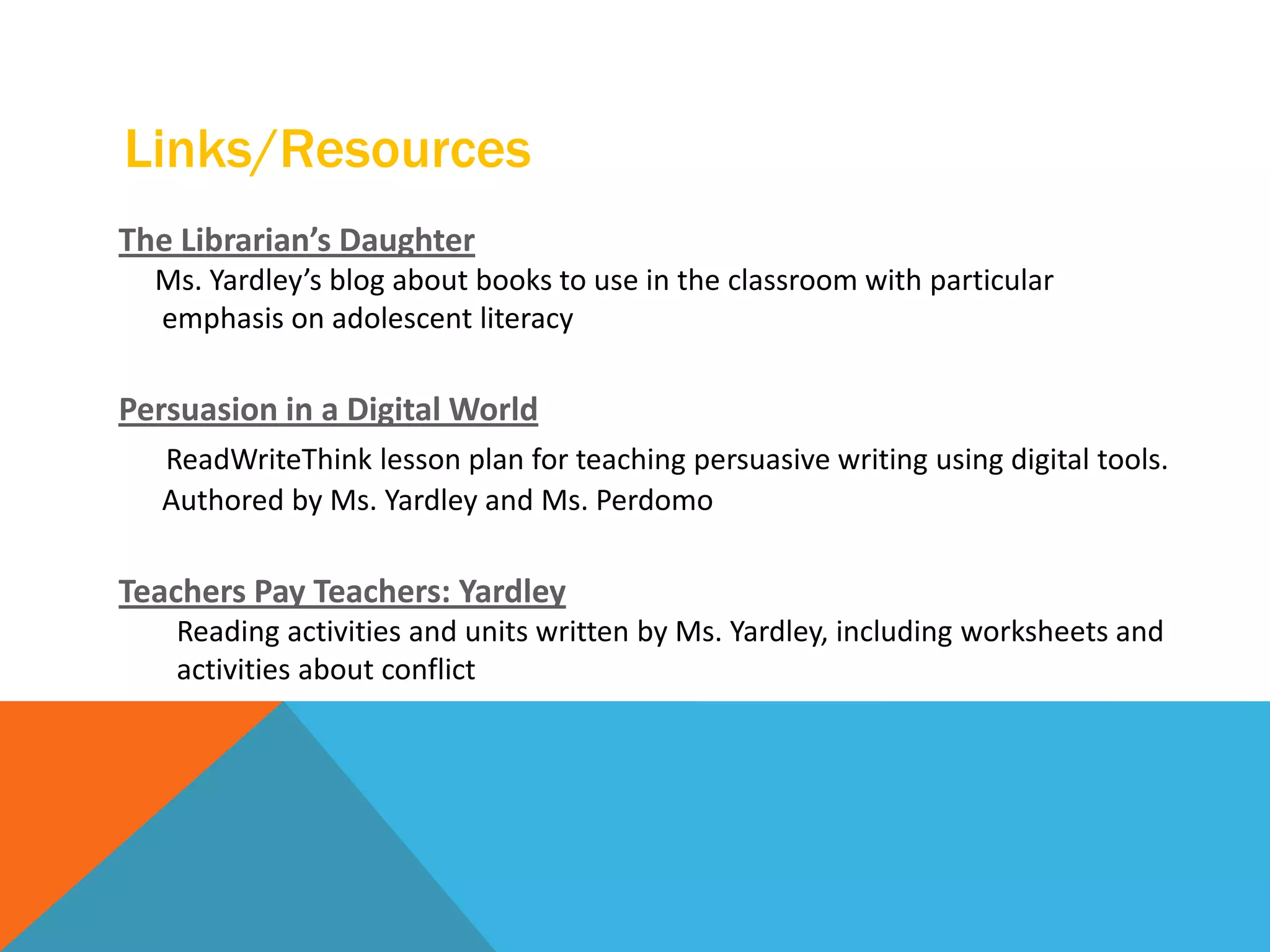 Identifying Literary Conflict | PPTX