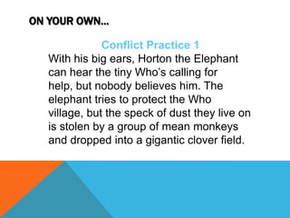 Identifying Literary Conflict | PPTX