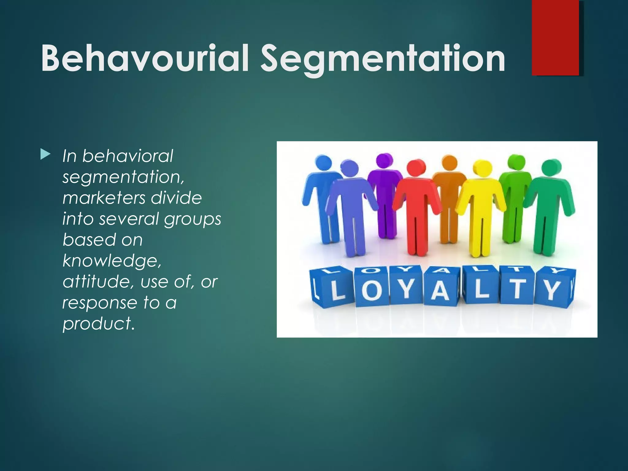 Identifying market segments and targets | PPT