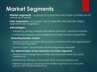 Identifying market segments and targets | PPT | Marketing and ...