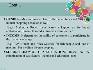 Identifying market segments & targets | PPT