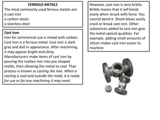 Identifying materials | PPTX