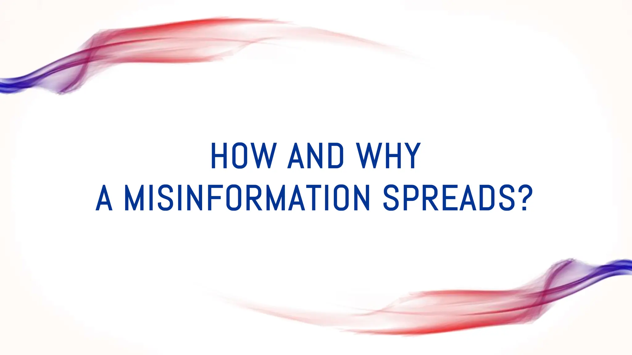 Misinformation Identifying And Responding Pptx Technology And Computing