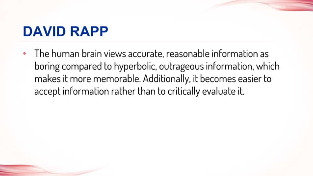 Misinformation: Identifying and Responding | PPTX | Technology & Computing