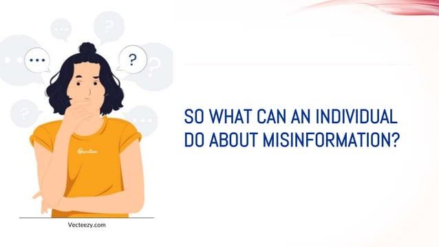 Misinformation Identifying And Responding Pptx Technology And Computing