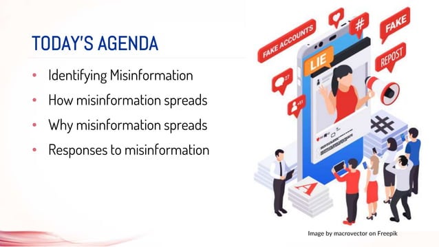 Misinformation: Identifying and Responding | PPT