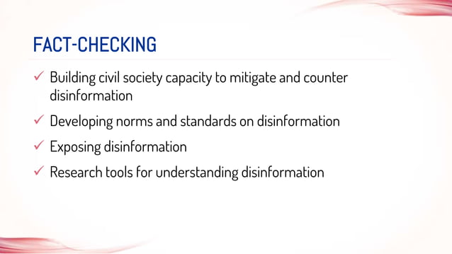 Misinformation Identifying And Responding Pptx Technology And Computing