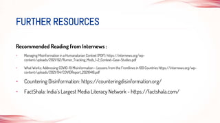 Misinformation: Identifying and Responding | PPTX