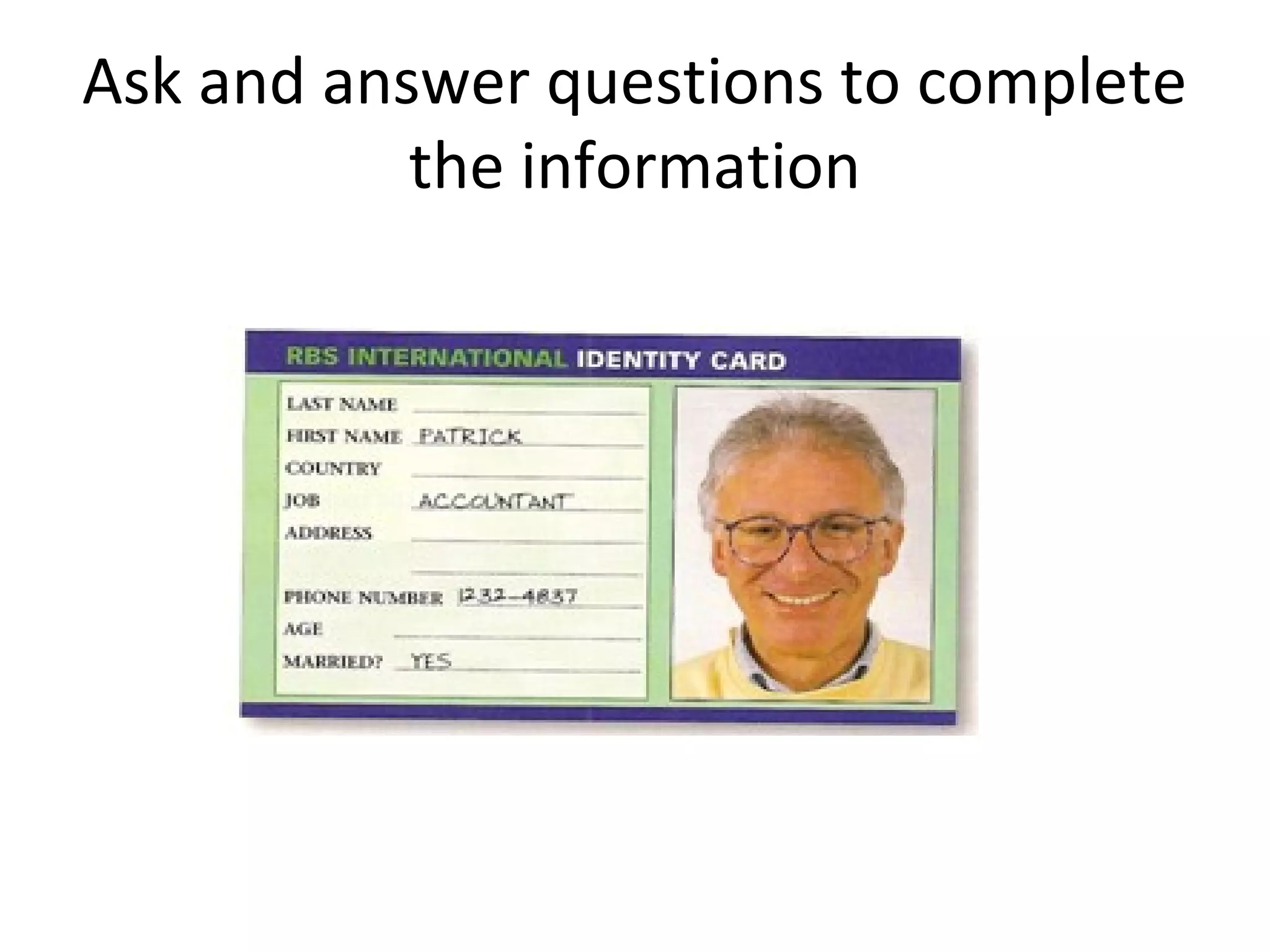 Identifying people | PPT