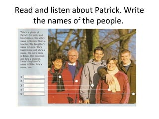 Identifying people | PPS