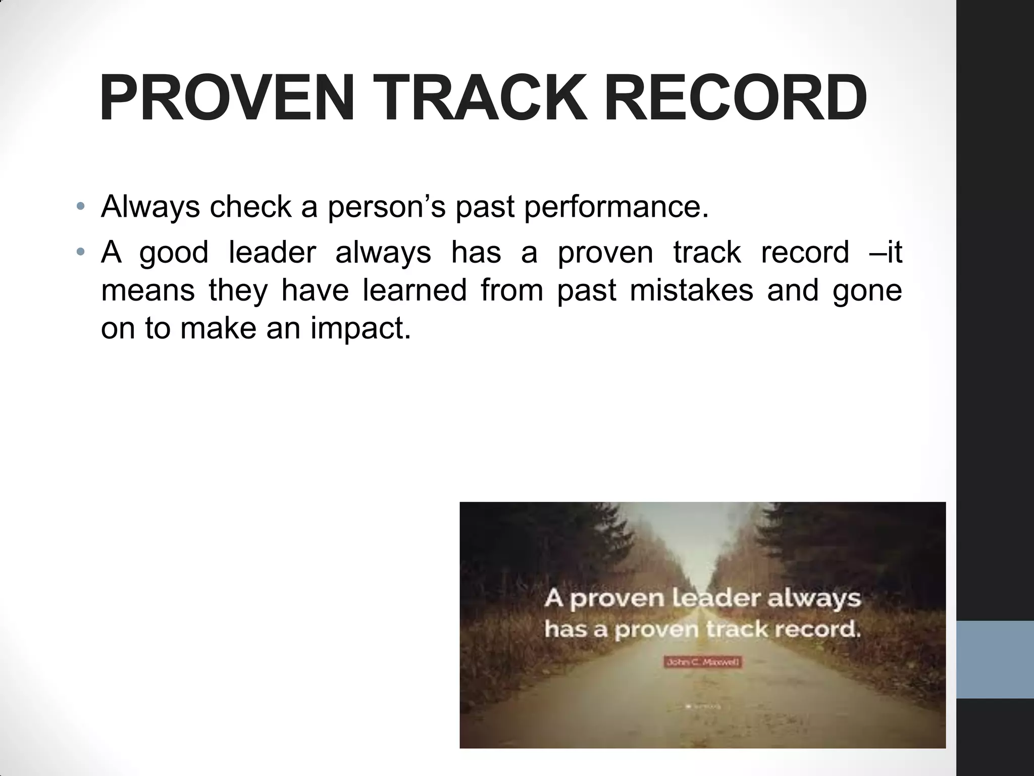 Identifying potential leaders ppt | PDF