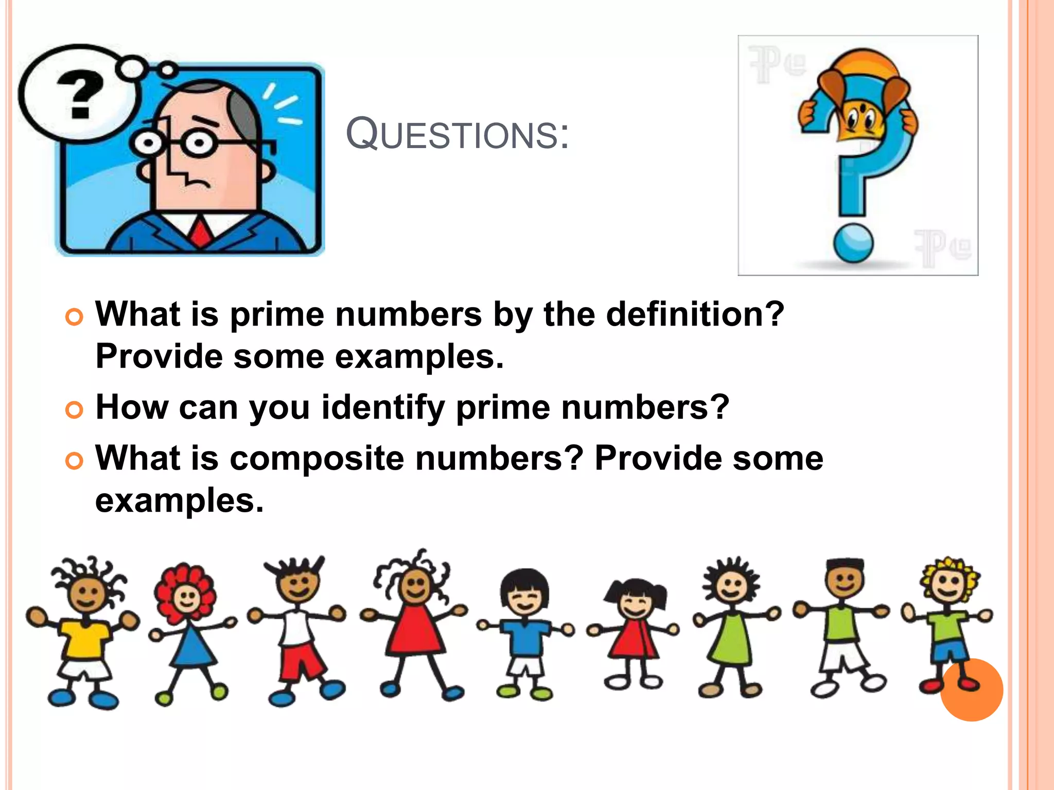 Identifying prime numbers | PPT