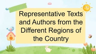 Identifying Representative Texts from the Regions.pptx