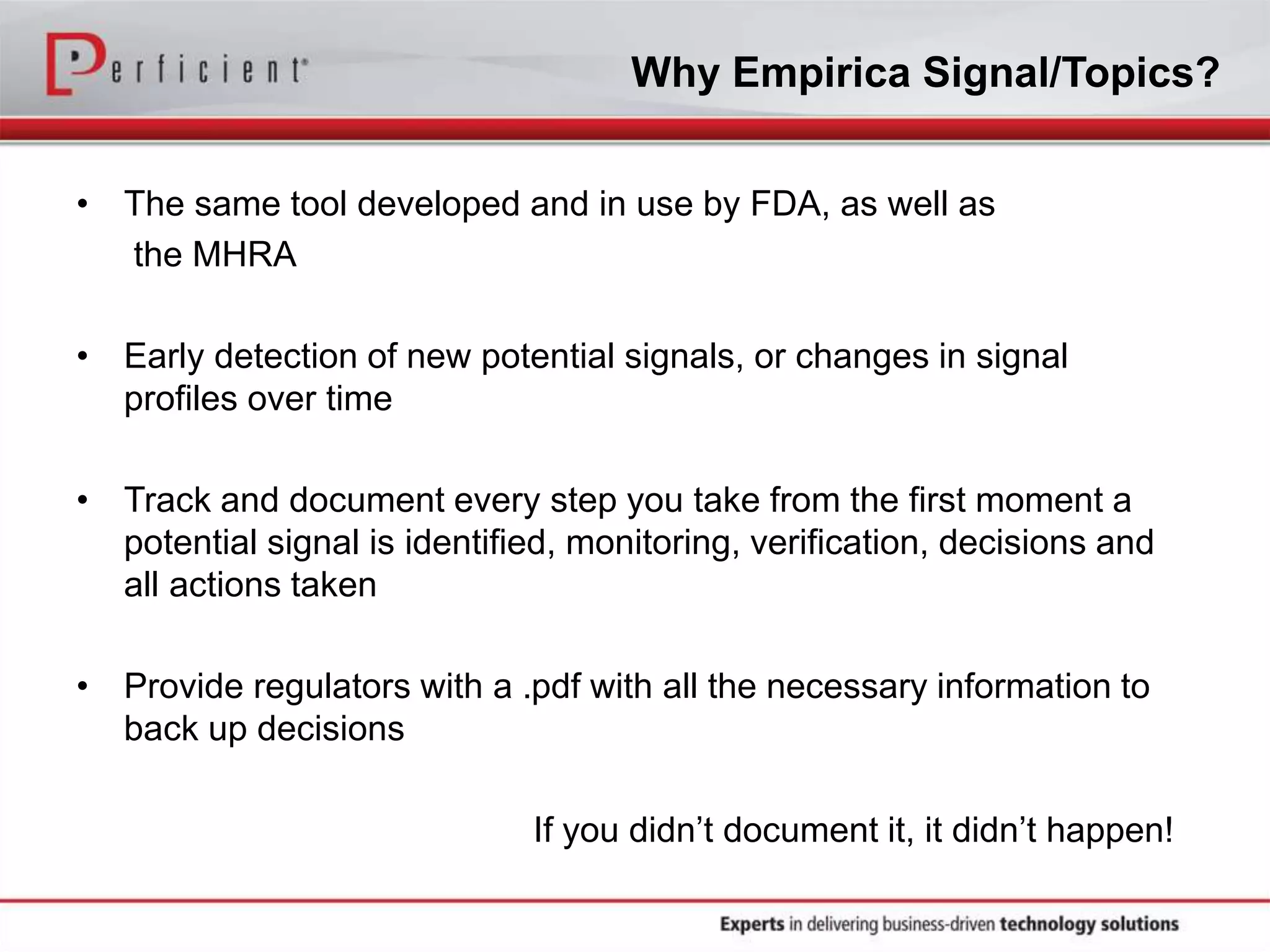 Identifying Safety Signals by Data Mining the FDA Adverse Event ...
