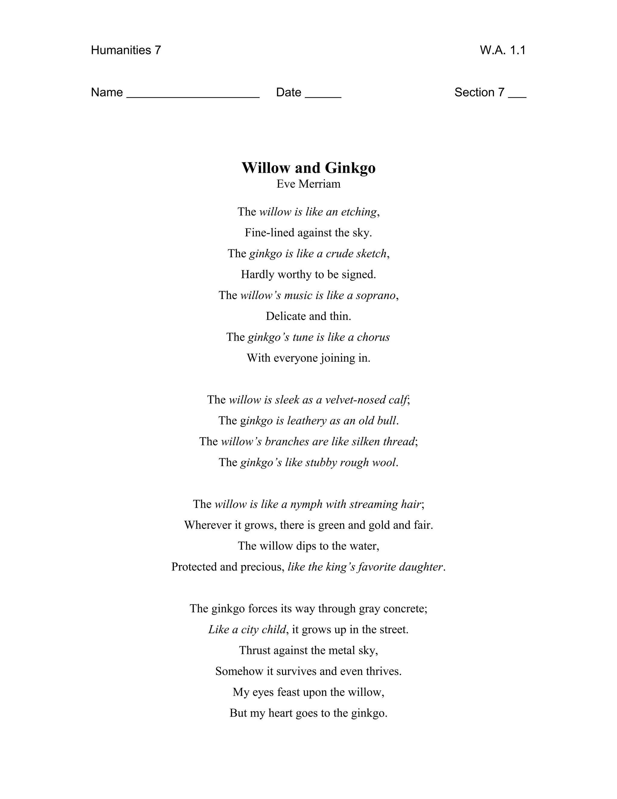 Identifying similes and metaphors | PDF