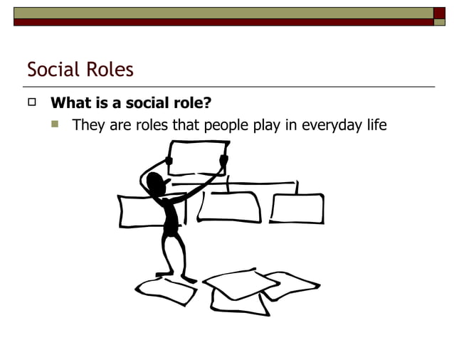 Identifying Social Roles | PPT