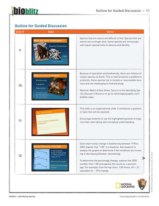 Identifying Species Educator\'s Resource | PDF