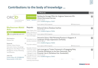 Identifying Springer's Author (with ORCID iD) on SpringerLink (H. Aziz ...