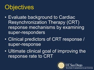 Identifying super responders to cardiac resynchronization therapy | PDF