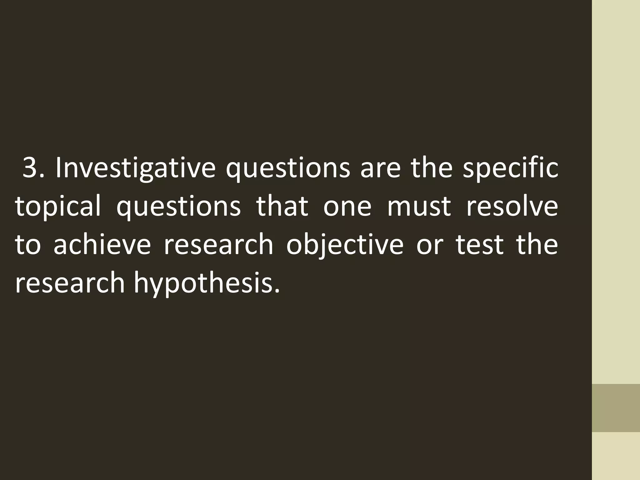 Chapter 2. Identifying the inquiry and stating the problem (Practical ...