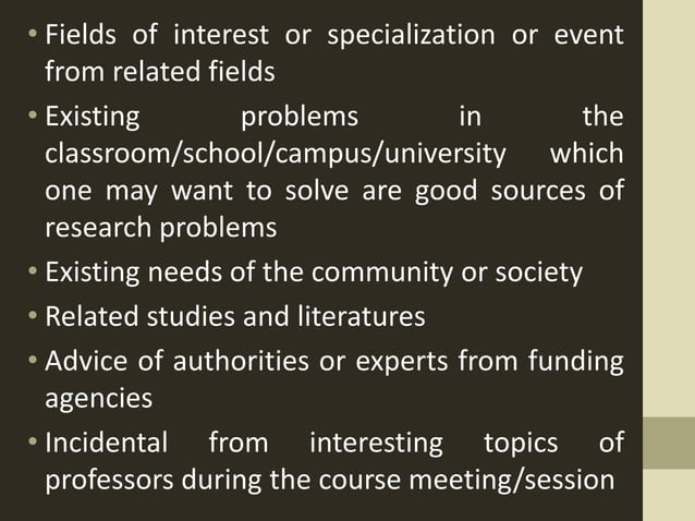 Chapter 2. Identifying the inquiry and stating the problem (Practical ...