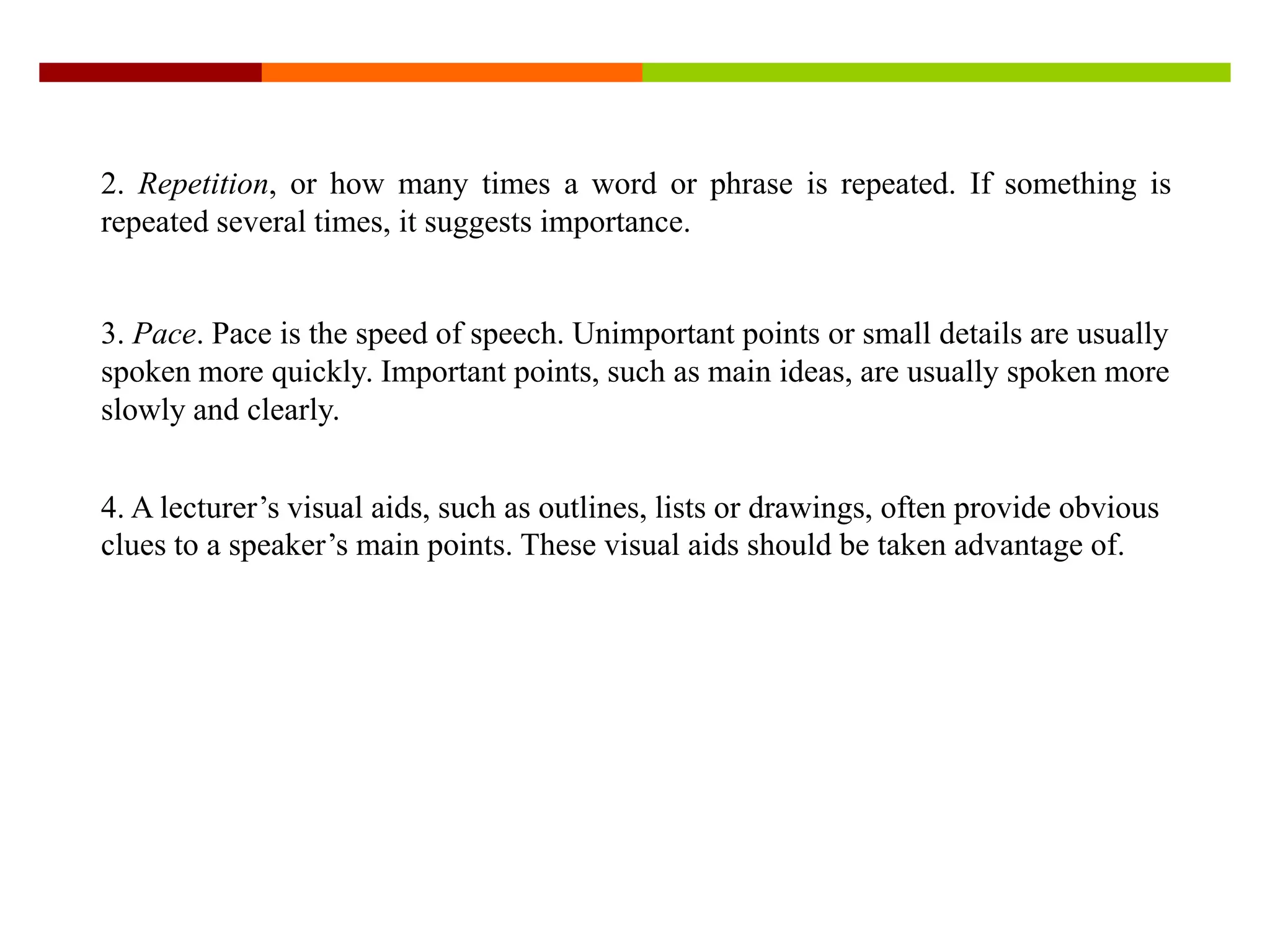 Identifying the main idea | PPTX