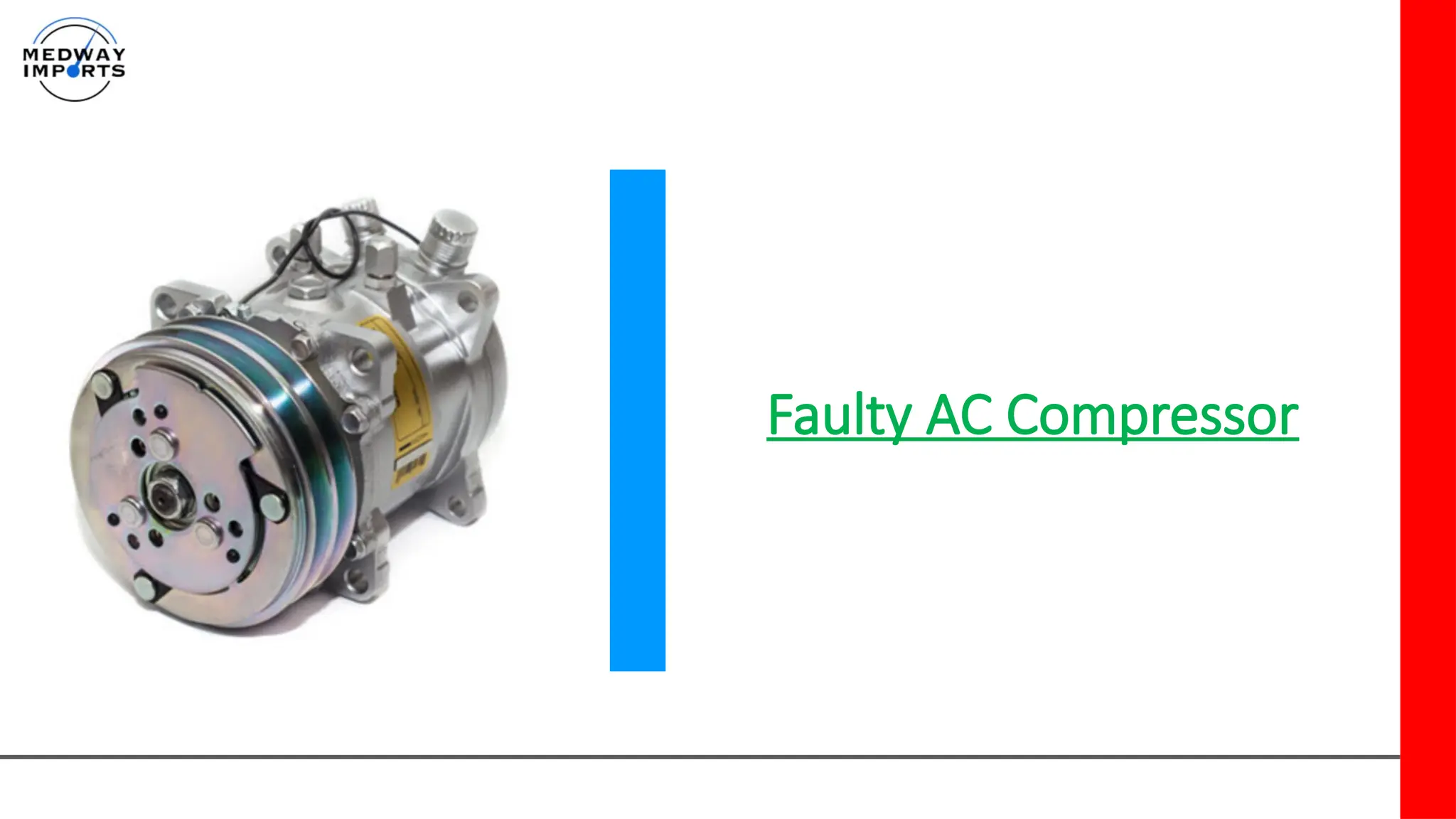 Identifying the Most Common Issues in Car AC Systems | PPTX