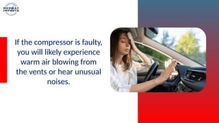 Identifying the Most Common Issues in Car AC Systems | PPTX