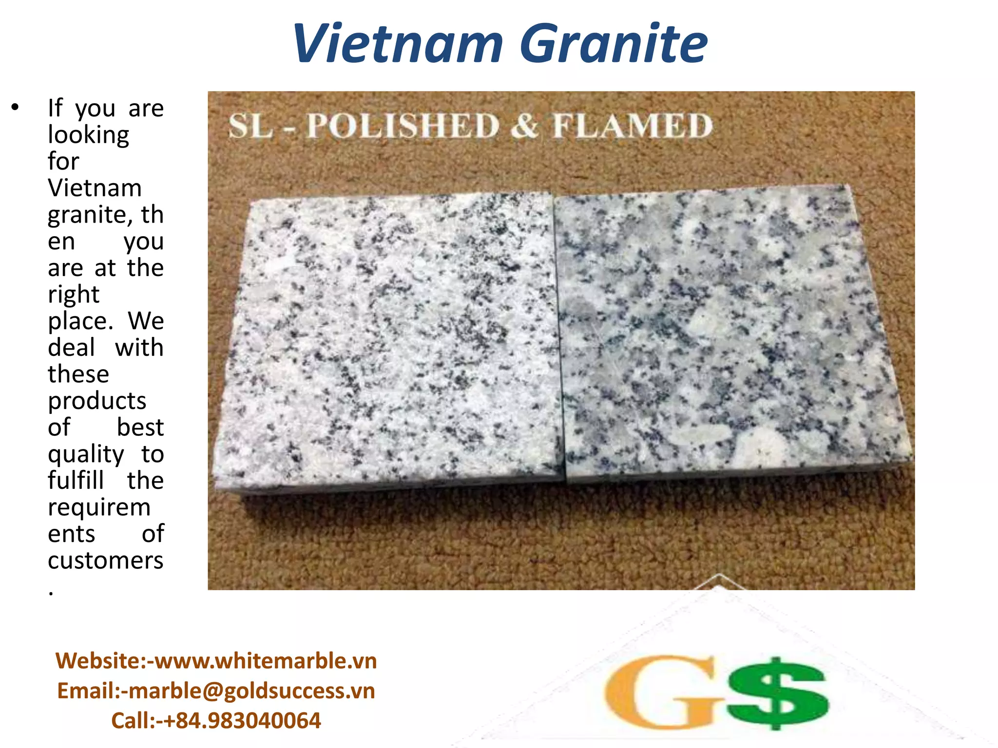 Vietnam Granite | PPTX
