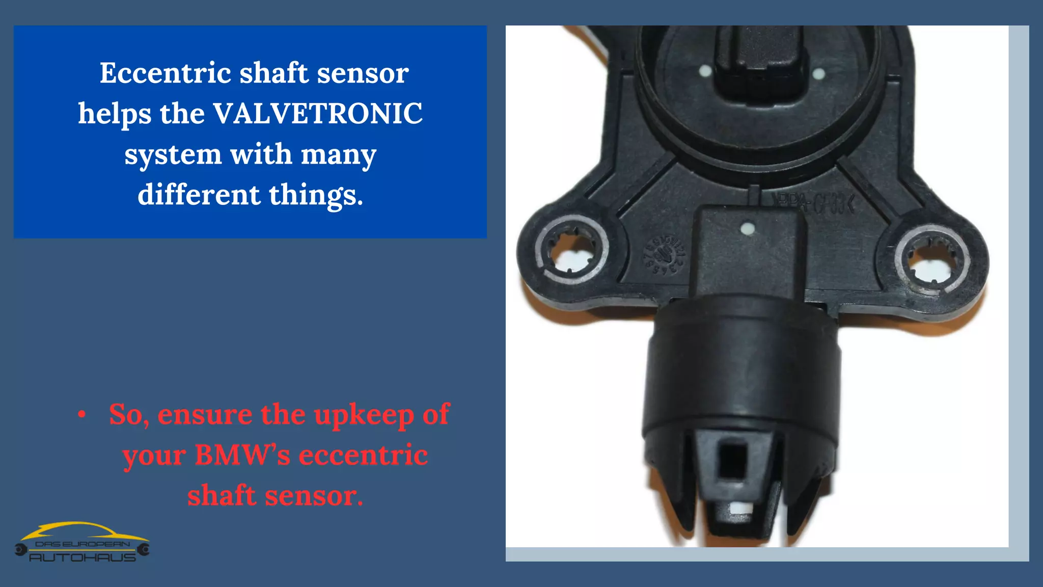 Identifying The Symptoms Of A Failed BMW Eccentric Shaft Sensor | PPTX