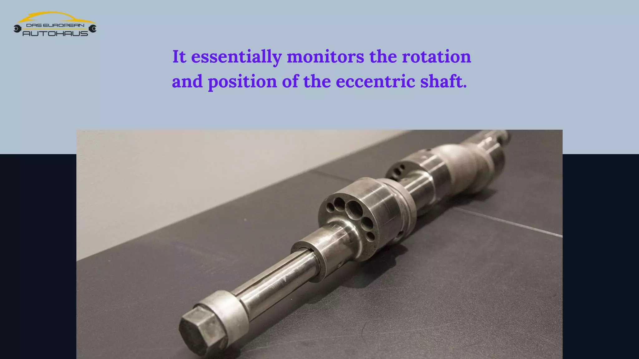 Identifying The Symptoms Of A Failed BMW Eccentric Shaft Sensor | PPTX