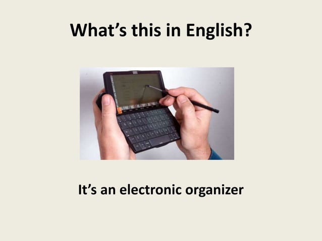 Identifying things | PPTX