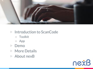 Identifying third party software with ScanCode | PDF
