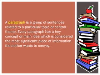 Identifying topics, main ideas, and supporting details | PPT