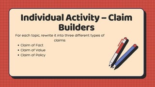 Identifying Types of Claims in Written Texts PPT.pdf