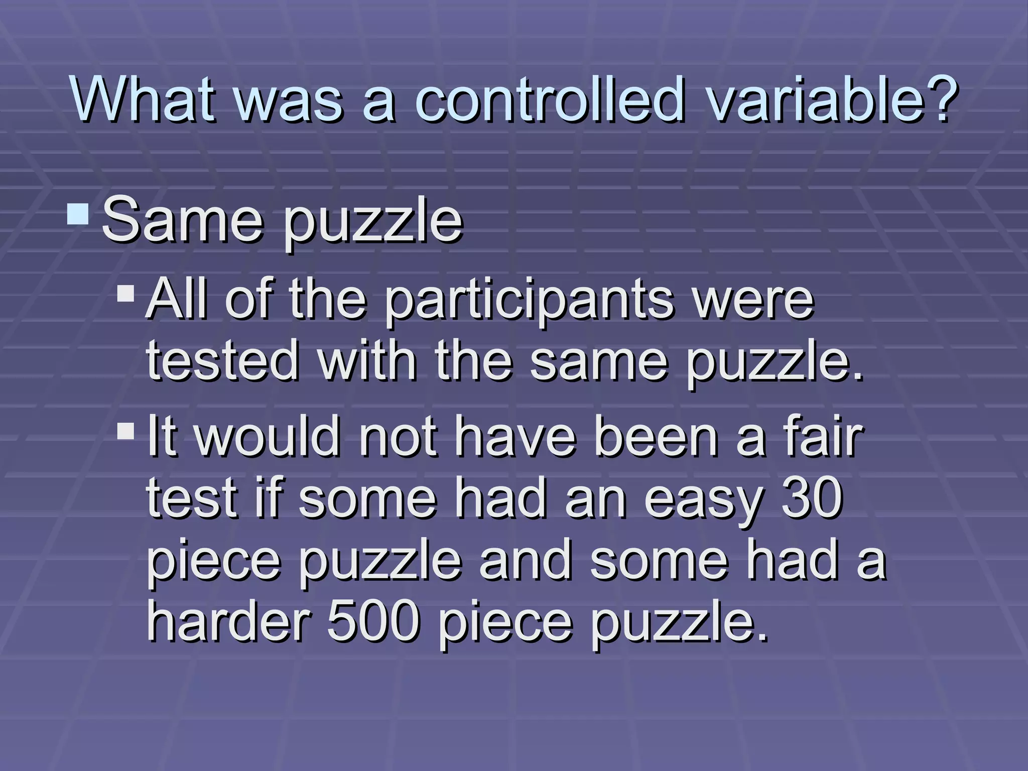 Identifying Variables | PPT