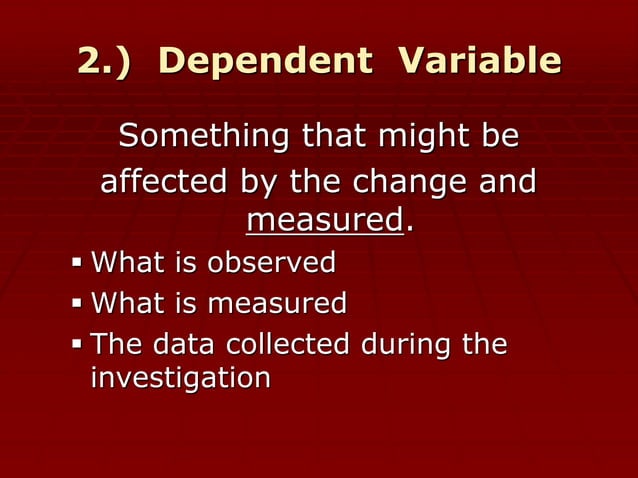 Identifying Variables .ppt | Chemistry | Science