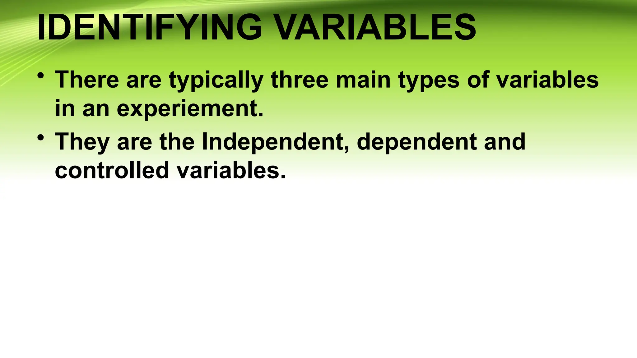 Identifying Variables and problem solving technique.pptx