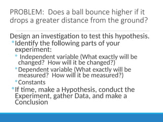 Identifying variables and practice worksheet | PPT