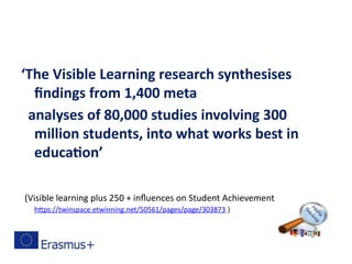 Identifying weak and strong promoters of sustainable learning c3 varna | PPT