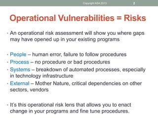 Identifying Your Agency's Vulnerabilities | PPTX | Computing ...