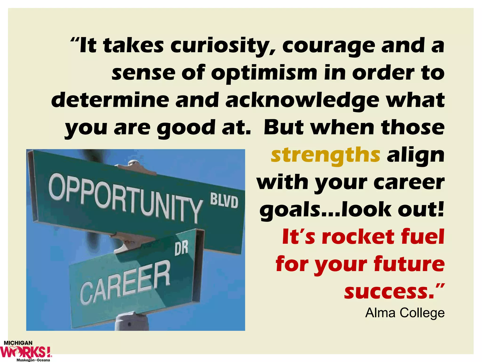 Identifying your strengths | PDF