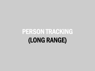 Identify person tracking hand free | PPT