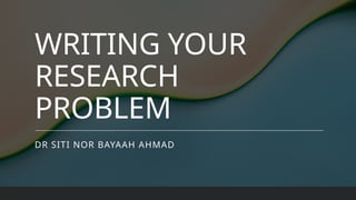 Identify Research Problem for research questions.pptx