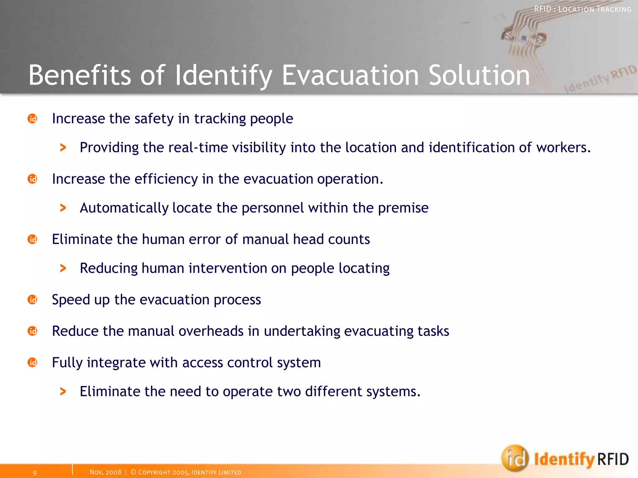 RFID Emergency Evacuation | PDF