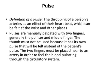Identify stages of patient assessment | PPTX