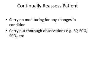 Identify stages of patient assessment | PPTX