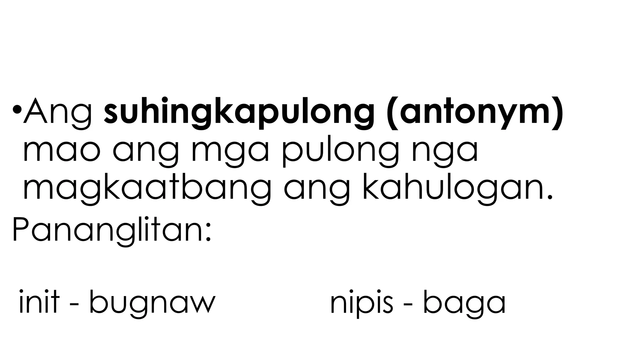 Identify synonyms and antonyms of adjectives- MTB.pptx